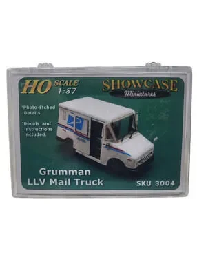 Toys | Showcase Miniatures Ho Scale 187 Grumman Llv Mail Truck Kit Usps ...